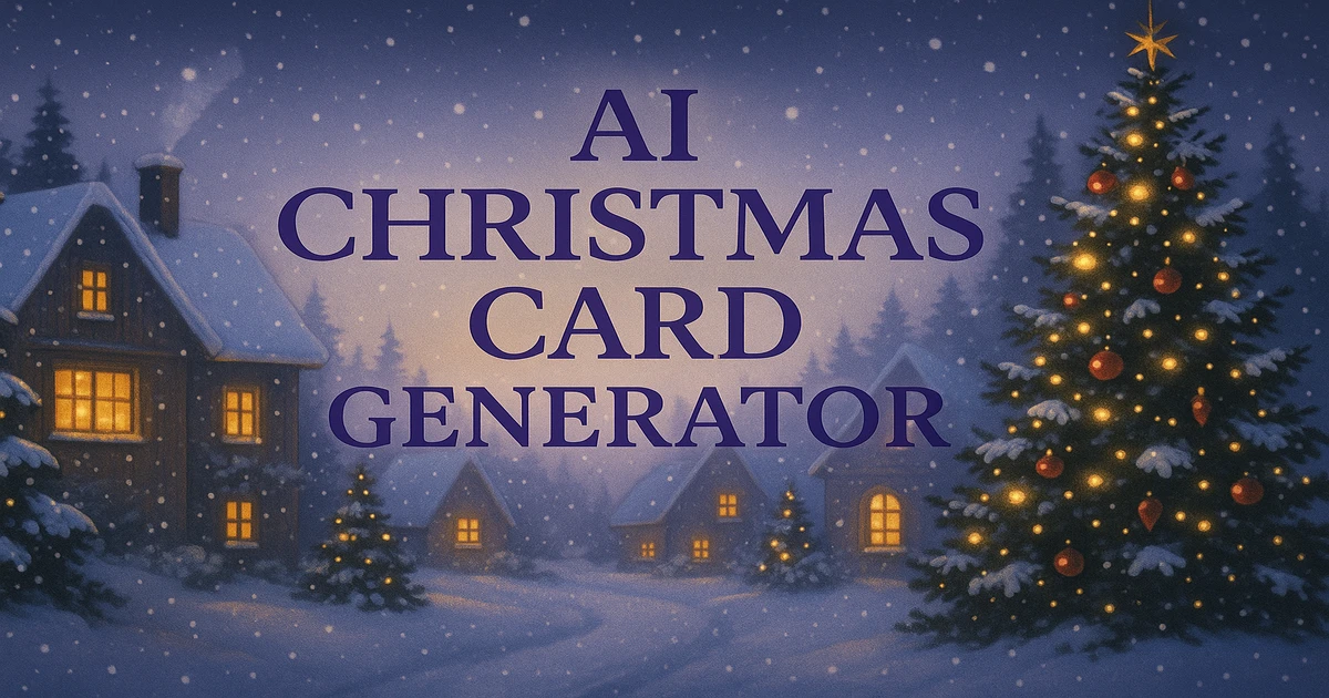 Free AI Christmas Card Generator - Instant Custom Designs | Ambience AI